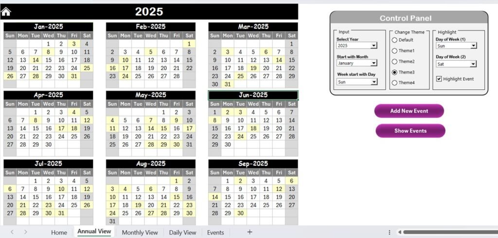 Customer Support Coverage Calendar in Excel - Next Gen Templates