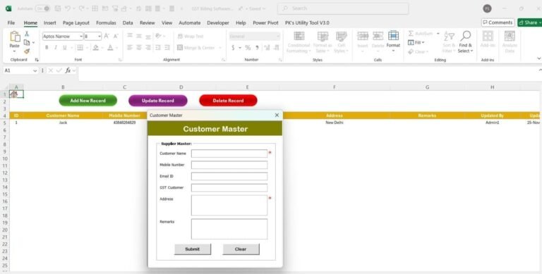 GST Billing Software V1.0 - Next Gen Templates