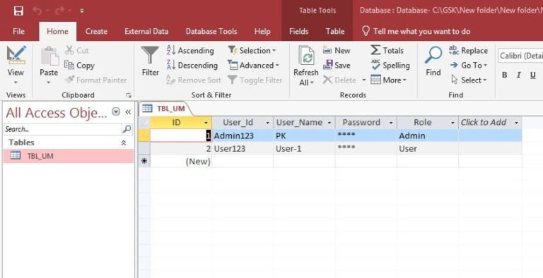 Login Form for Excel VBA based Application - Next Gen Templates
