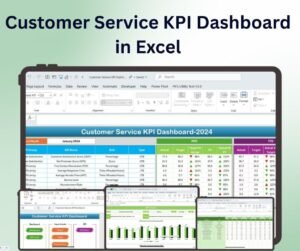 Customer Service KPI Dashboard in Excel - Next Gen Templates