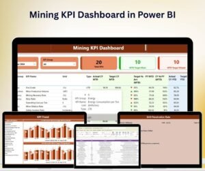 Mining KPI Dashboard in Power BI - Next Gen Templates