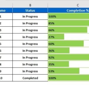 Progress Bar in Excel Cells using Conditional Formatting - Next Gen ...