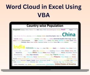 Word Cloud in Excel Using VBA - Next Gen Templates