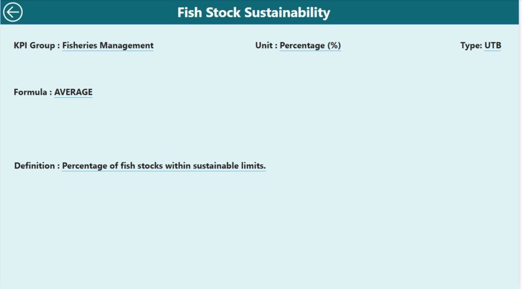 Ocean Conservation KPI Dashboard in Power BI - Next Gen Templates