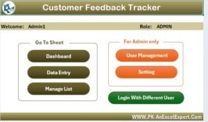 Customer Feedback Tracker in Excel - Next Gen Templates