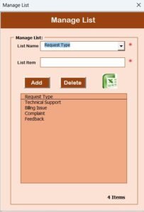 Customer Service Request Tracker in Excel - Next Gen Templates