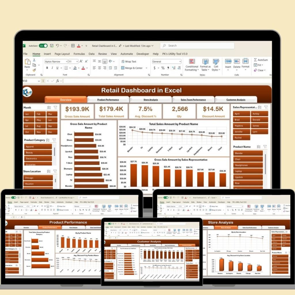 Customer Service Dashboard in Excel - Next Gen Templates