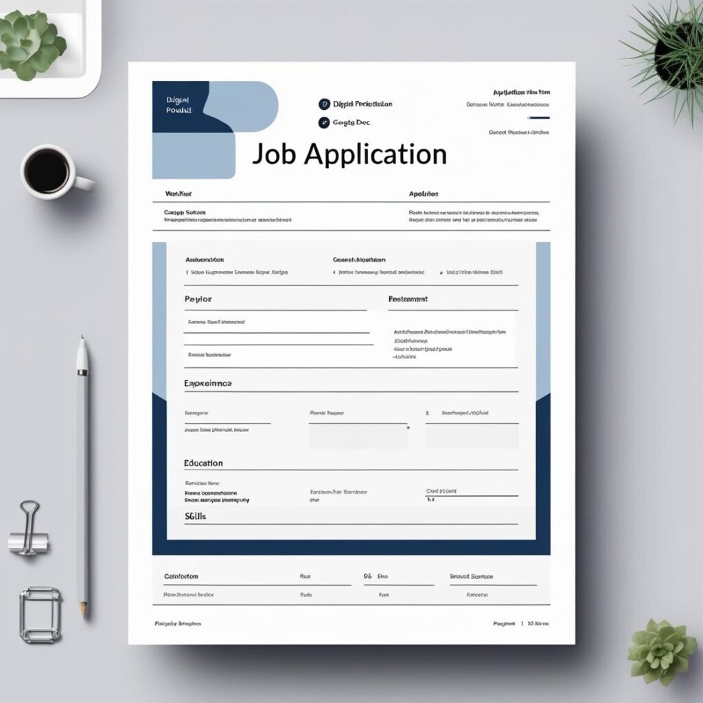 Leave Application Form Template in MS Word and Google Docs - Next Gen ...