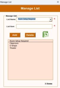 Meeting Room Booking Tracker in Excel - Next Gen Templates