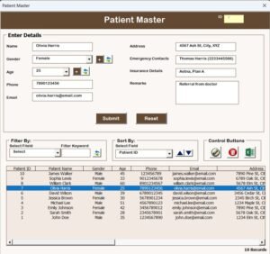 Therapy Centre Management System V1.0 - Next Gen Templates