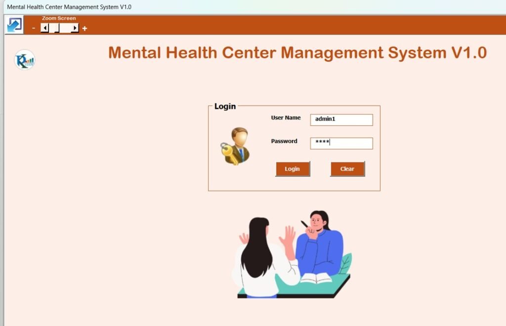 Mental Health Center Management System V1.0 - Next Gen Templates