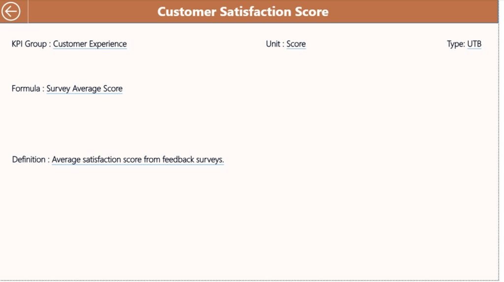 Sports & Recreation KPI Dashboard in Power BI - Next Gen Templates