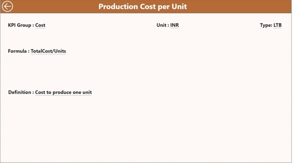 Textiles & Apparel Manufacturing KPI Dashboard in Power BI - Next Gen ...