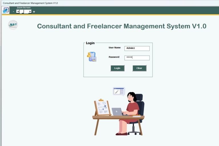 Consultant and Freelancer Management System V1.0 in Excel VBA - Next ...