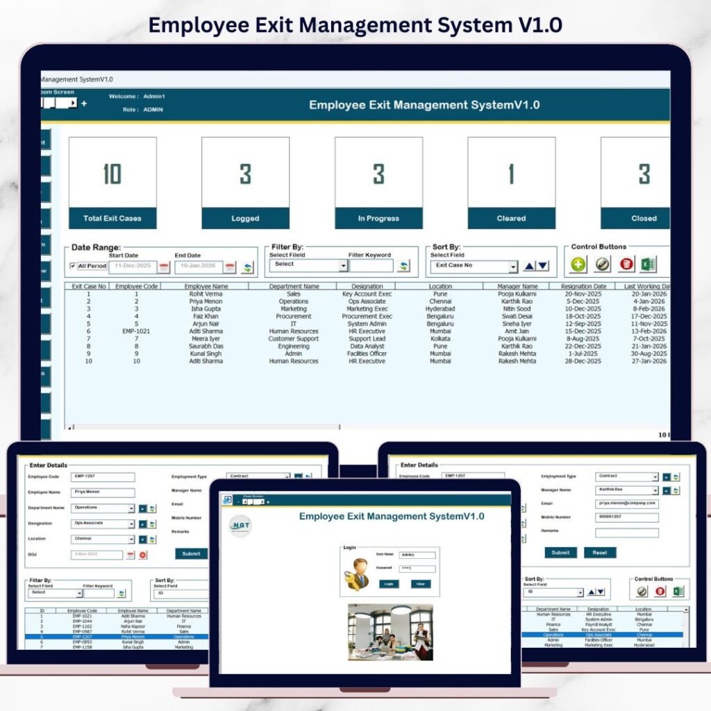 Employee Performance Management System V1.0 - Next Gen Templates
