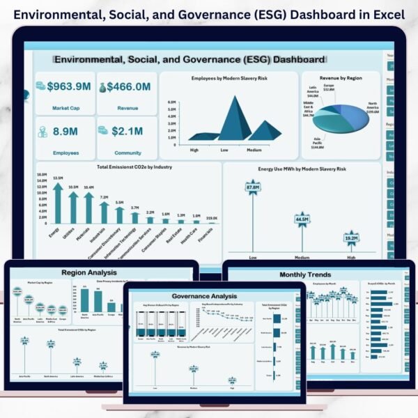 Procurement Dashboard in Excel - Next Gen Templates