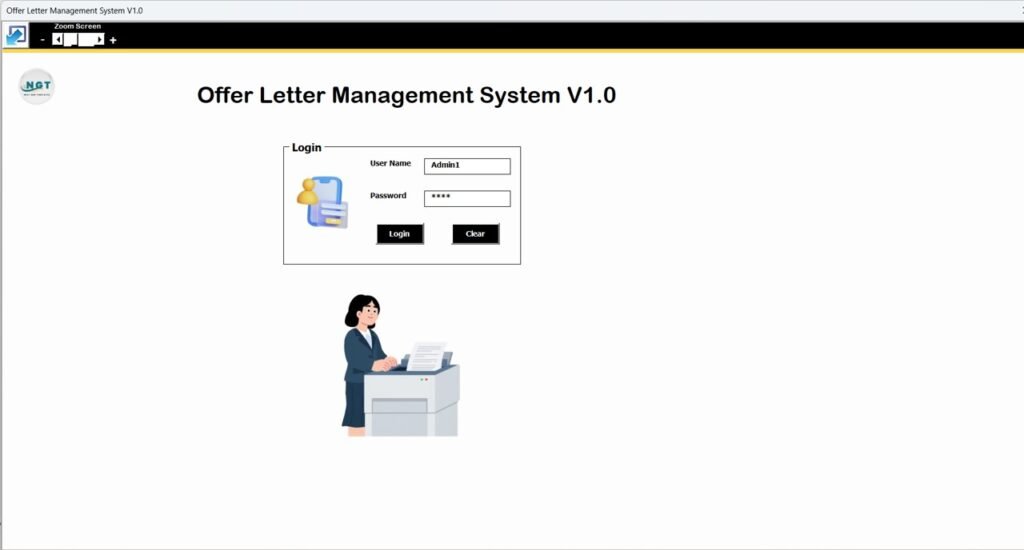 Offer Letter Management System V1.0 in Excel VBA - Next Gen Templates