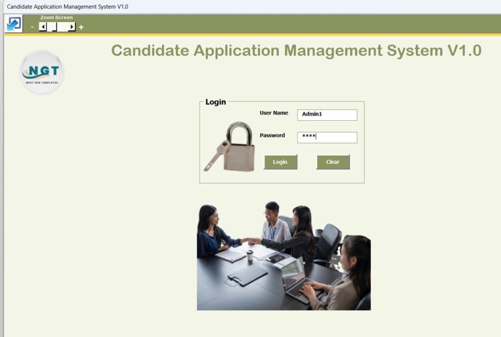 Candidate Application Management System V1.0 - Next Gen Templates