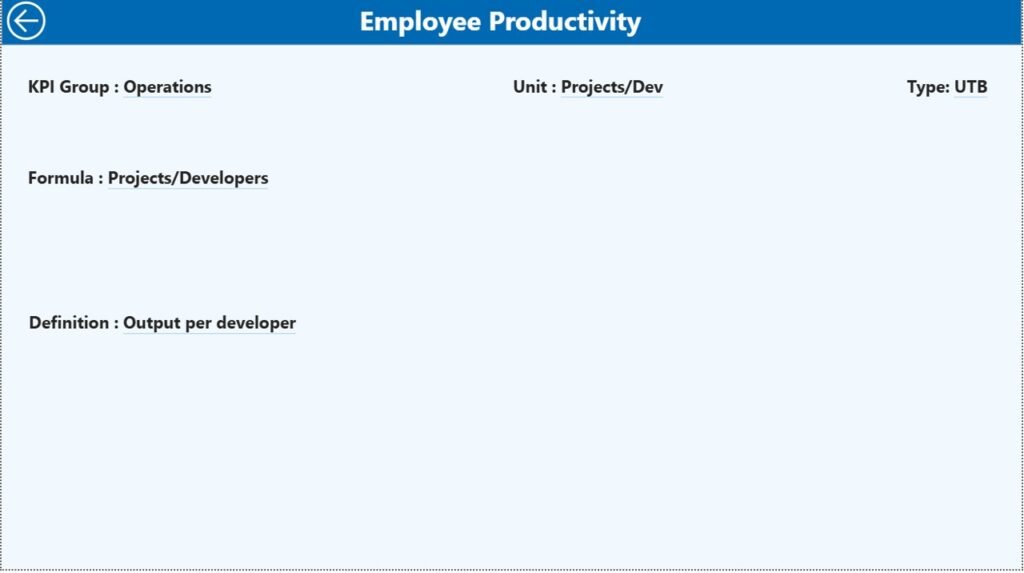 Web Development Agencies KPI Dashboard in Power BI - Next Gen Templates